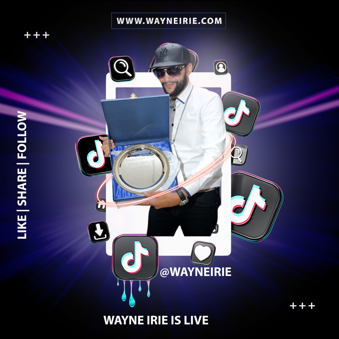 Wayne Irie: Reggae Selector Bringing Vibes to TikTok Live – Wayne Irie